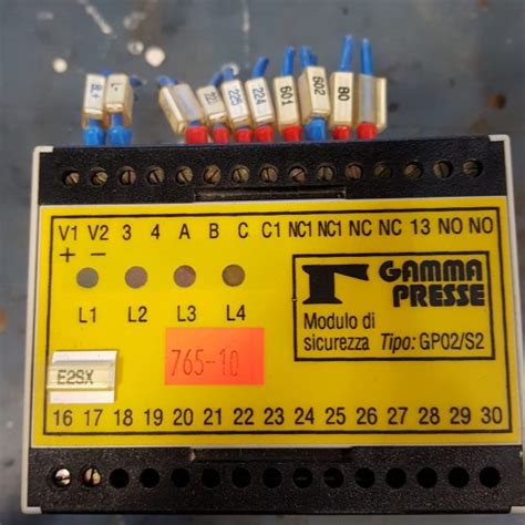 Gamma Presse Safety Module Gp02s2 Coast Machinery Group