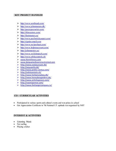 Resume Developer Pdf