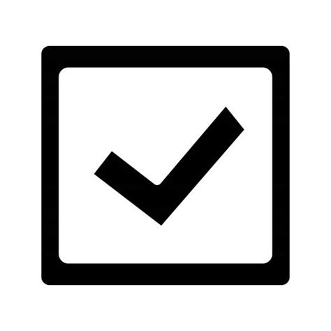 Checkbox Silhouette Illustrations Royalty Free Vector Graphics And Clip