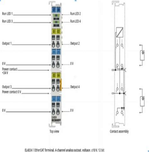 Beckhoff Analog Output Terminal El4034 Ethercat At ₹ 1000piece In New