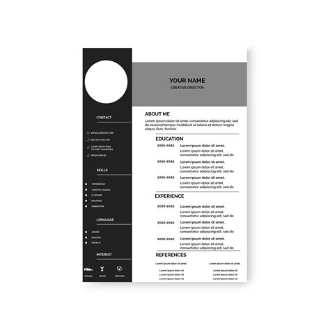 Cv Design 3