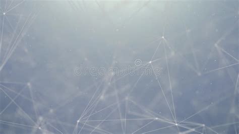 Geometric Abstract Composition Dots Lines Triangles Loop Background Stock Footage Video Of