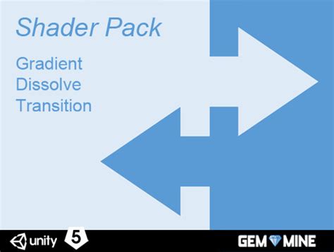 Gradient Transition And Dissolve Shader Pack Vfx Shaders Unity