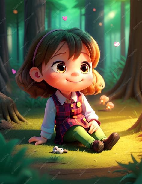 Premium Ai Image Cute Anime Girl Lounging Ai Generated