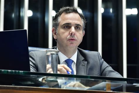Presidente Do Senado Rodrigo Pacheco Defende Regulação Das Redes