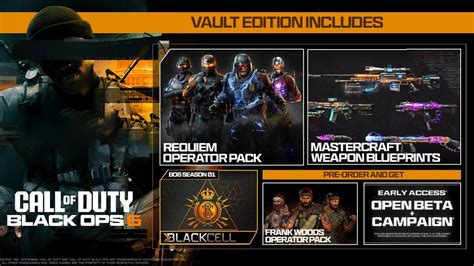 Pre Order This Edition Of Black Ops 6 Bo6 Standard Cross Gen Vault