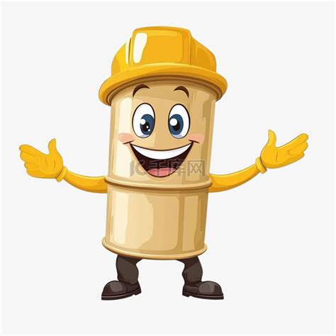 油桶人物卡通片得到了这个想法素材图片免费下载 千库网