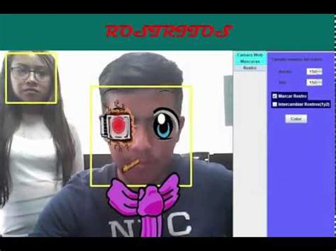 Realidad Aumentada Con Reconocimiento Facial Desarrollada Con Java Y OpenCV YouTube