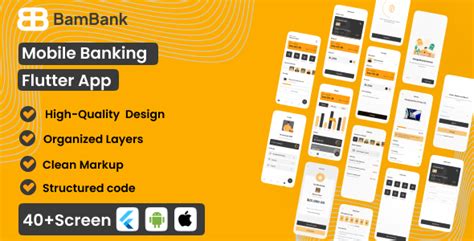 Bambank Mobile Banking Flutter App Codemarket