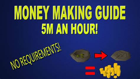 Osrs 5m An Hour Money Making Guide Youtube