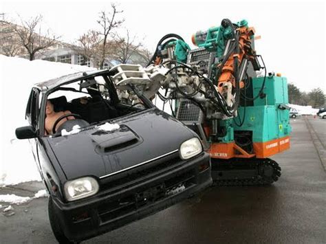 T 52 Enryu A Japanese Robot With Wheels Of Course Which Is Why Its Here Designed For Rescue