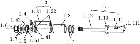 一种洗碗机门阻尼转轴铰链的制作方法