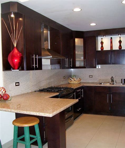 cocina integral moderna pequeña Buscar con Google Cocinas
