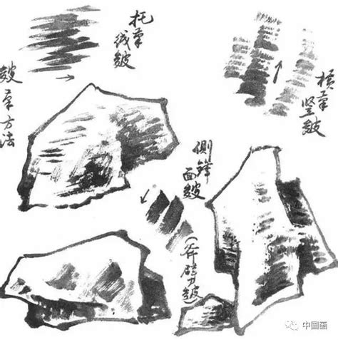 图文详解国画山水入门山石的画法 搜狐大视野 搜狐新闻