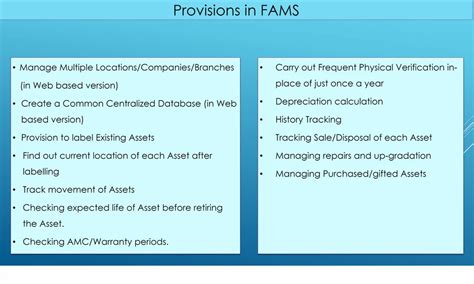 Web Based Fixed Assets Management System Fams At Rs 125000 Asset