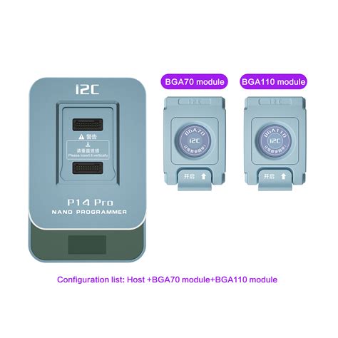 Us 4935 I2c P14 Pro Bga110 Bga70 Nand Programmer For Iphone 6s 14pro Max