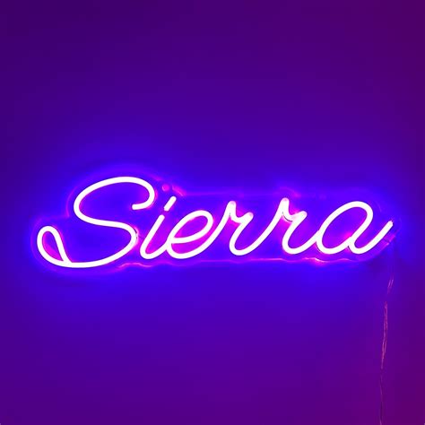 Custom Name Neon Sign Neon Sign Wedding Signs Neon Light Signs Led Neon Lights