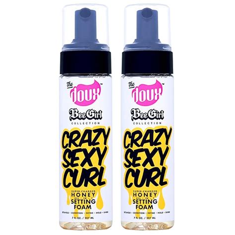 The Doux Crazysexycurl Honey Setting Foam Mousse Hair Foam