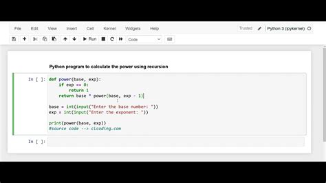 Day 11 Python Program To Calculate The Power And Exponent Using