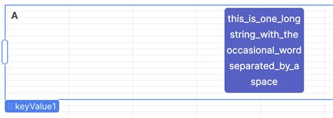 Keyvalue Component Buttons Do Not Resize To Their Values Text
