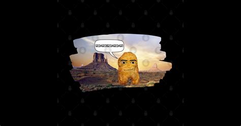 Chicken Nugget Roblox Man Face Meme Chicken Nugget Sticker Teepublic
