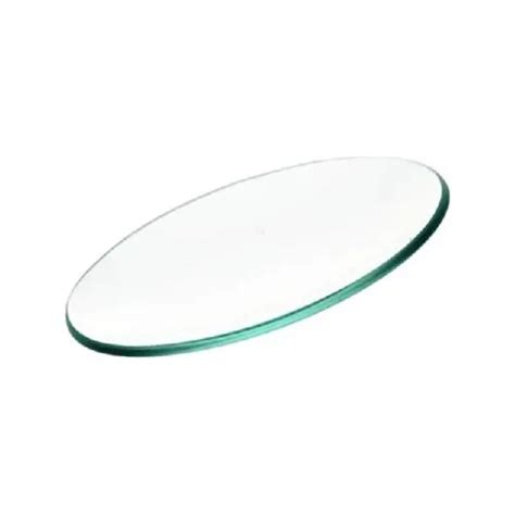 Tampo De Mesa De Vidro Cm Redondo Temperado Incolor Mm