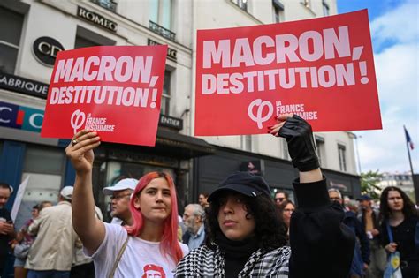 Assemblée nationale la demande de destitution dEmmanuel Macron sera étudiée mardi
