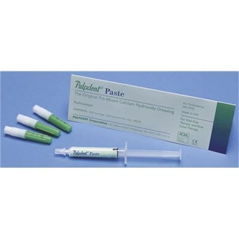 Pulpdent Paste Needles 24 Pack Calcium Hydroxide Henry Schein