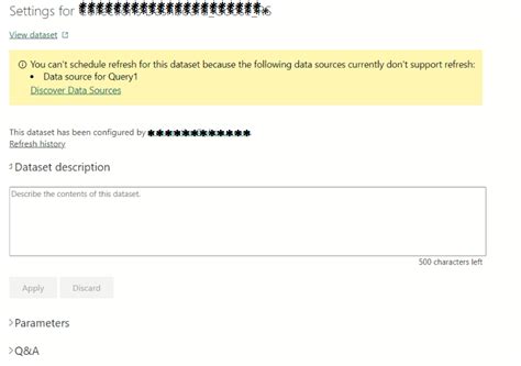 How To Refresh A Dataset In Power Bi Service Which Microsoft Fabric Community