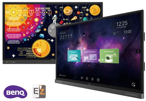 BenQ Premium RP Series Interactive Flat Panels Integrate AV