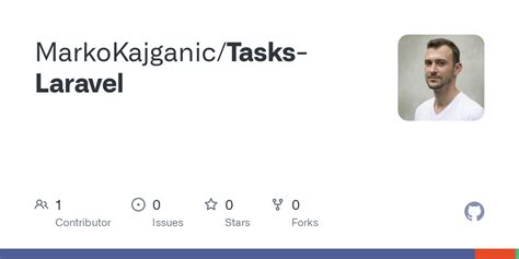 Github Markokajganic Tasks Laravel