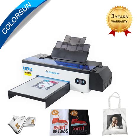 Colorsun impresora DTF A3 para camisetas máquina de impresión por