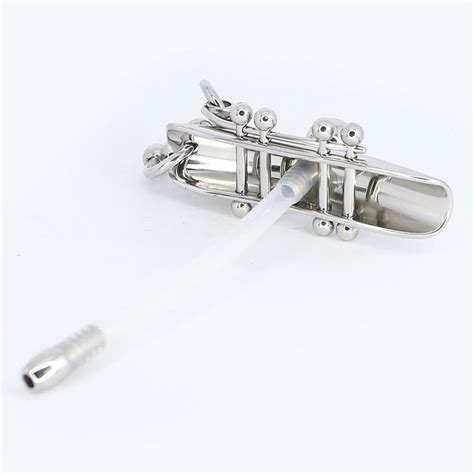 Female Chastity Lock With Labia And Christina Piercing Lips Etsy