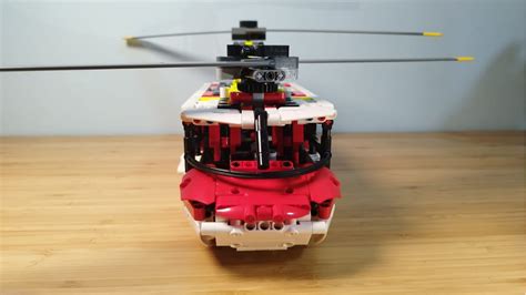 Lego Moc Tandem Rotor Helicopter 42145 Alternate Build By Nopingrid