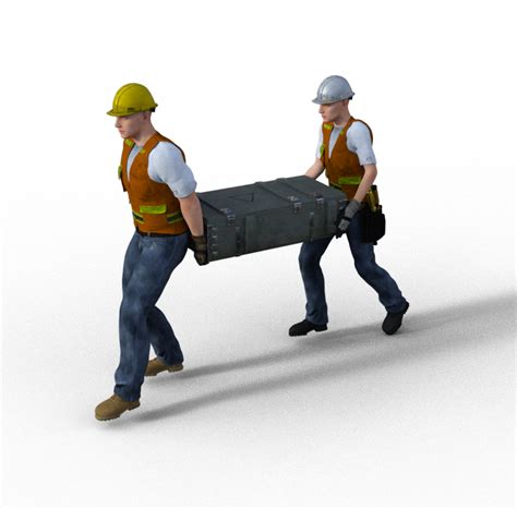 Descargar archivo 3MF gratis Hombres de la construcciónModelo para la