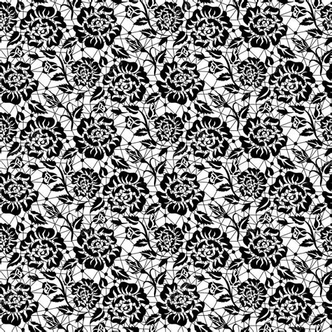 Black Lace Pattern Png