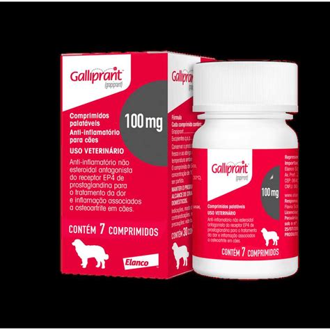 Galliprant Datasheet Dosage Uses Side Effects Veterinary Medicine