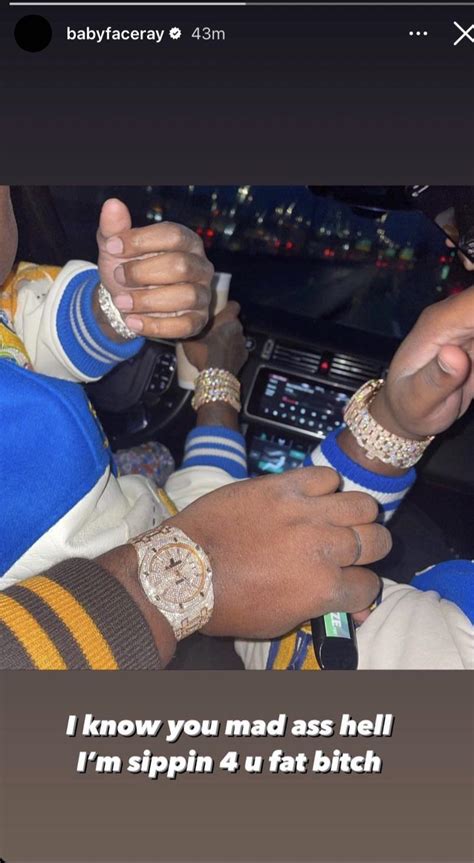 Peezy And Face Aint Been Seeing Eye To Eye So This How Face Wished Peezy Happy Bday 😭😭😭 R