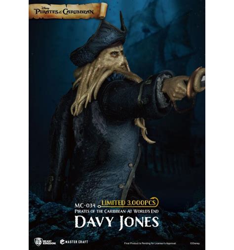 Davy Jones Pirates Des Caraïbes Disney Mastercraft