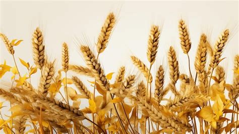 Premium Vector Grain Wheat Field Agricultural Crop Harvest Cereal