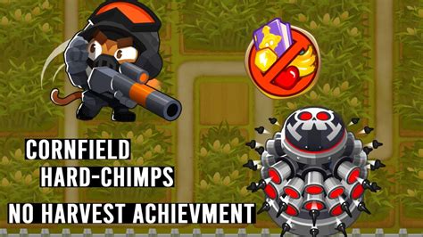 Cornfield Hard Chimps Guide No Harvest Achievement No Monkey Knowledge Needed Youtube