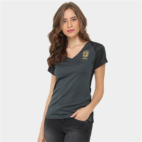 Camisa Seleção Brasil III s nº Torcedor Nike Feminina Netshoes