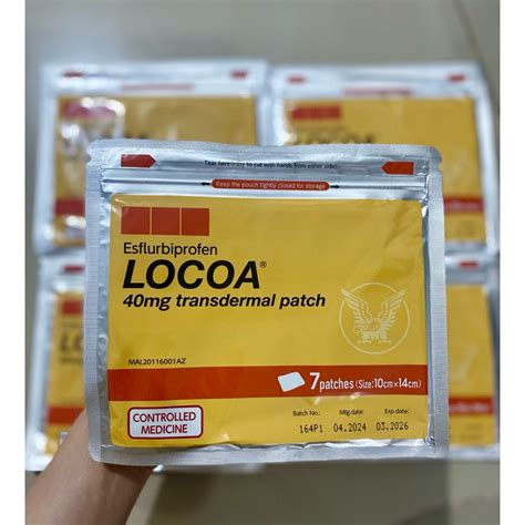 Jual Koyo Locoa Jepang Esflurbiprofen Locoa 40mg Transdermal Patch Made