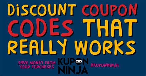 Kupon Ninja Discount Coupon Code That Really Works