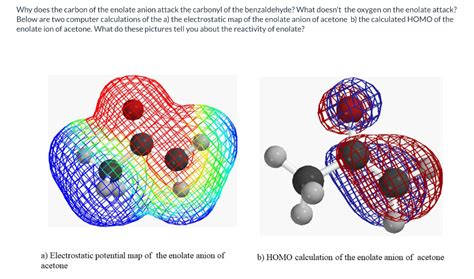 Solved 1 2 Why Does The Enolate Ion Of Acetone Attack
