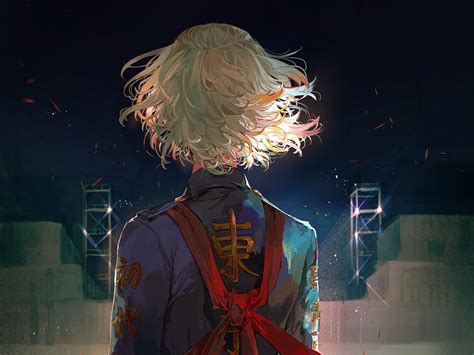 Tokyo Revengers Hd Wallpaper Mikey Manjiro Sano In Anime Glow By ナガメ