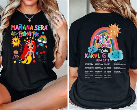 Manana Sera Bonito Karol G Shirt Karol G 2023 Tour Shirtla Bichota