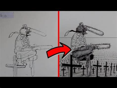 Como Dibujar A Denji Chainsaw Man Estilo Manga Youtube The Best Porn Website