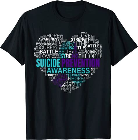15 Suicide Prevention Shirt Designs Bundle For Commercial Use Part 4