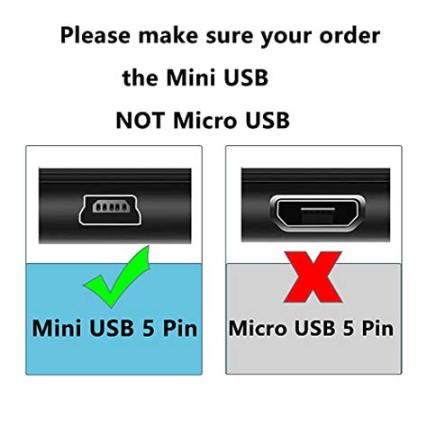 Gelrhonr 90 Degree Mini Usb Adapter Left Angle Mini Usb Male To Female